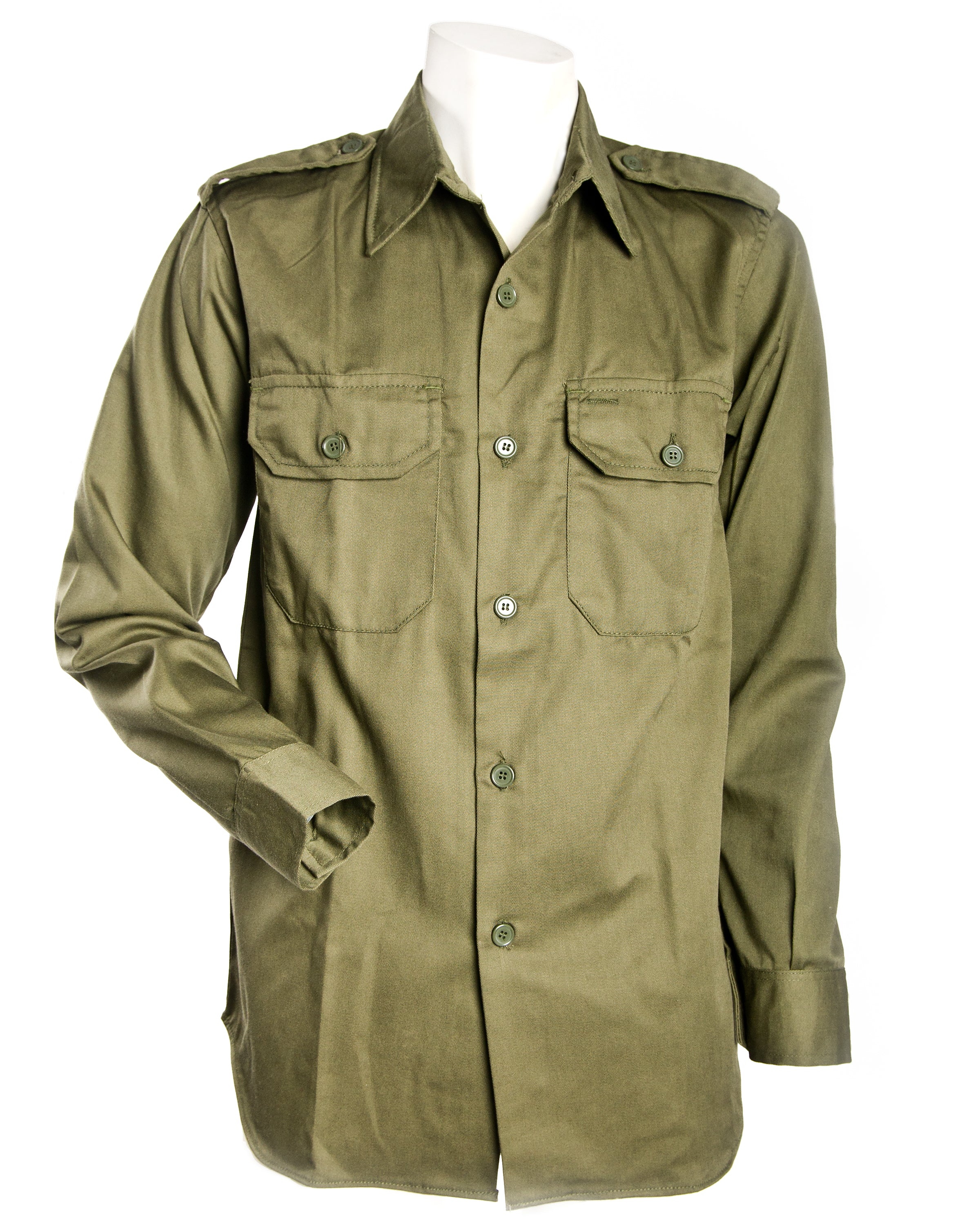 CFS03 OLIVE SHIRT – Centenary Surplus & General Store